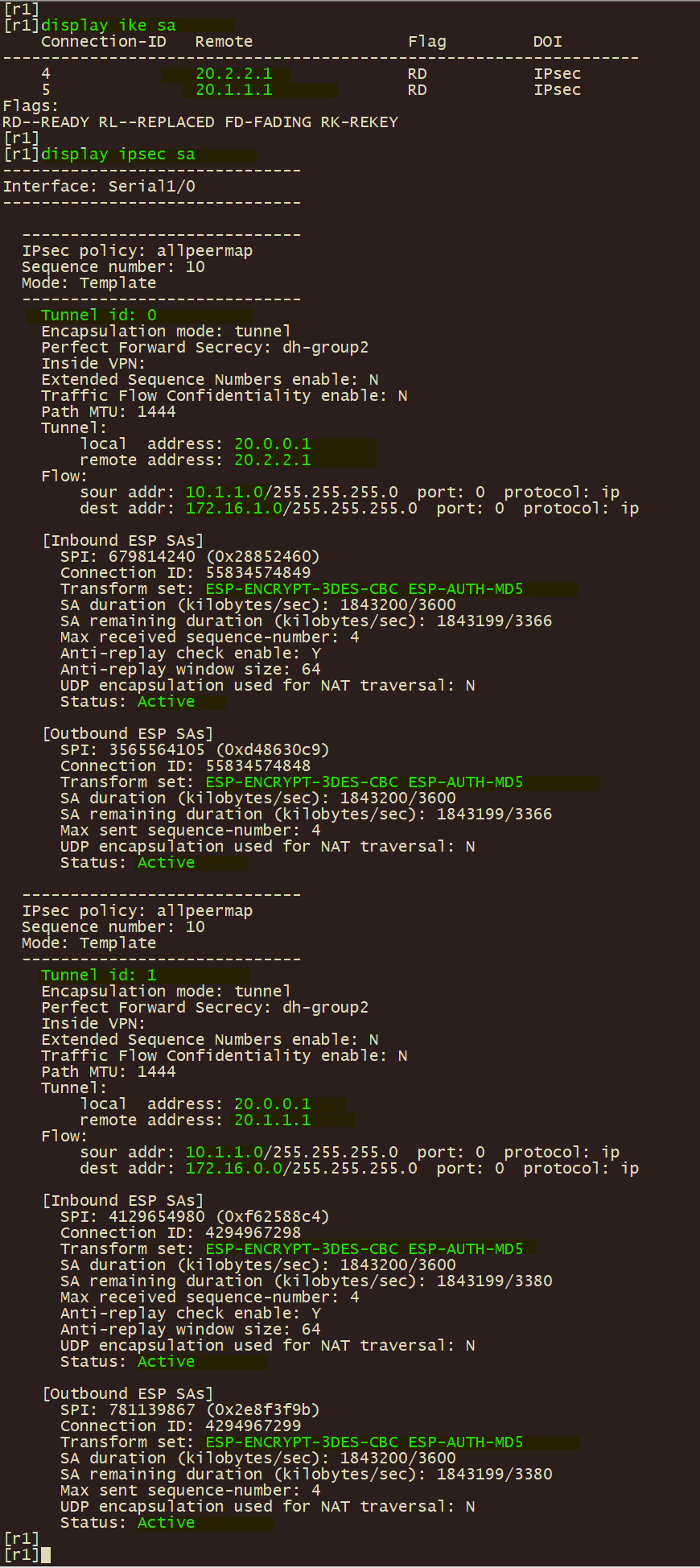 H3C V7 IPSEC VPN DYNAMIC AND STATIC IP 华三 V7平台 IPSEC VPN 动态IP、静态IP