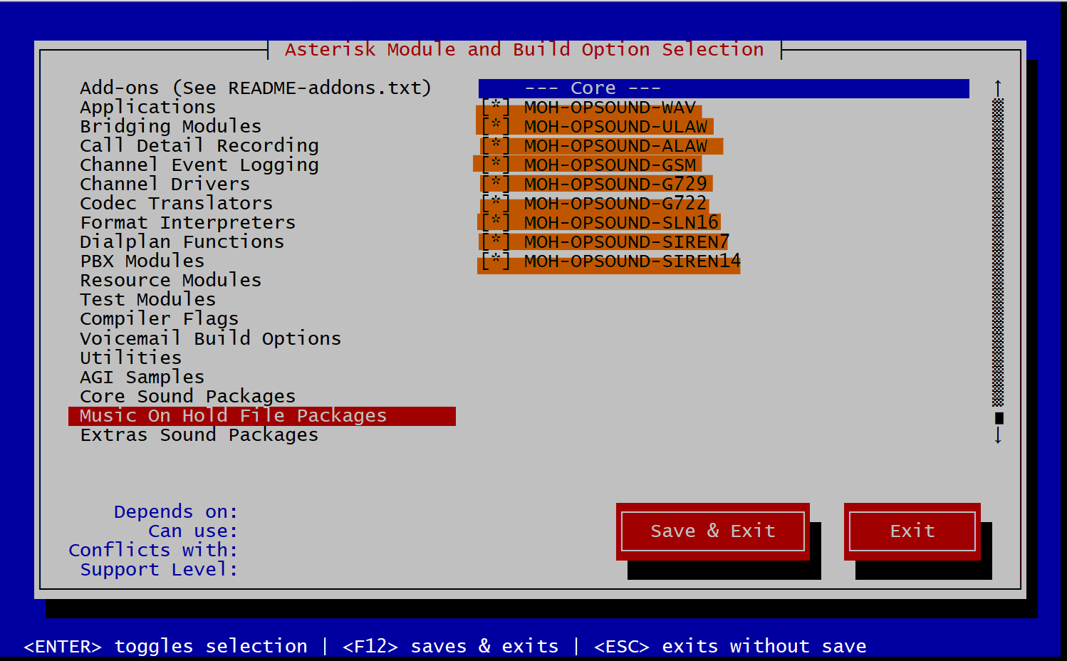 asterisk & freepbx 16 云环境安装配置