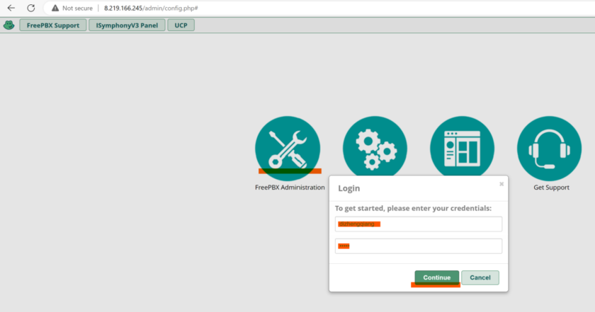 asterisk & freepbx 16 云环境安装配置